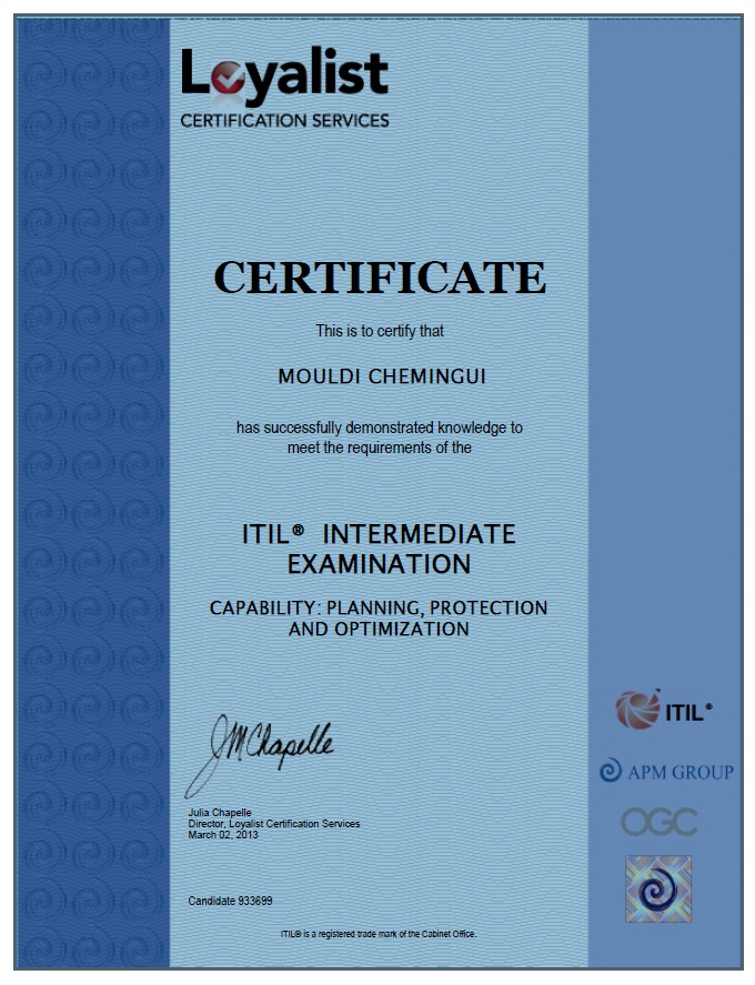Nos Certifier - CFT-TUNIS